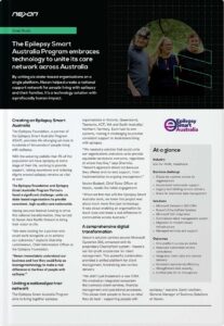 Epilepsy Smart Australia Customer Success Story | Nexon Asia Pacific