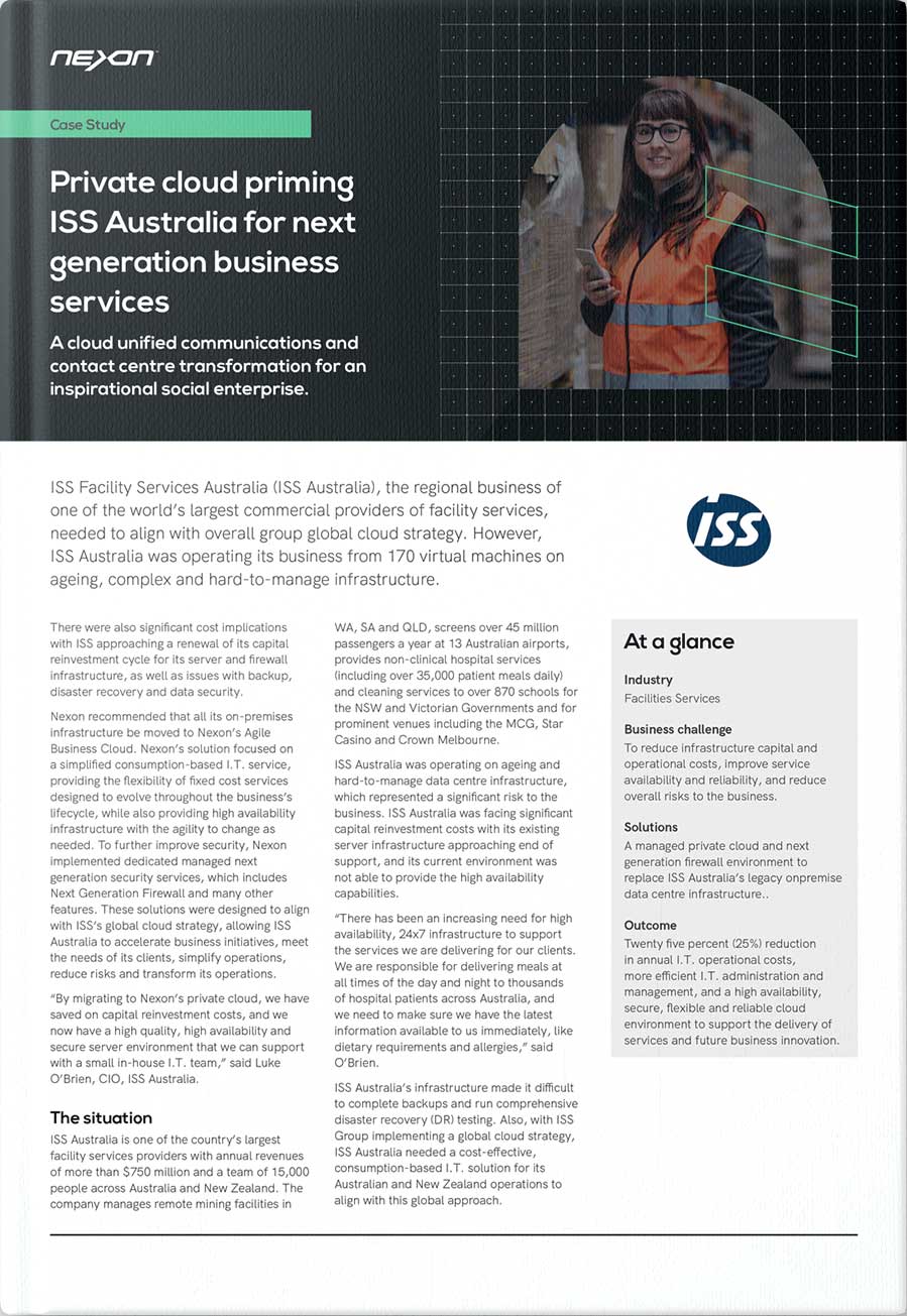 ISS Australia Customer Success Story | Nexon Asia Pacific