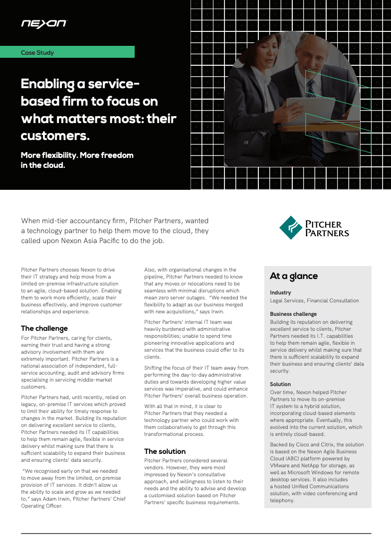 Pitcher Partners | Nexon Asia Pacific