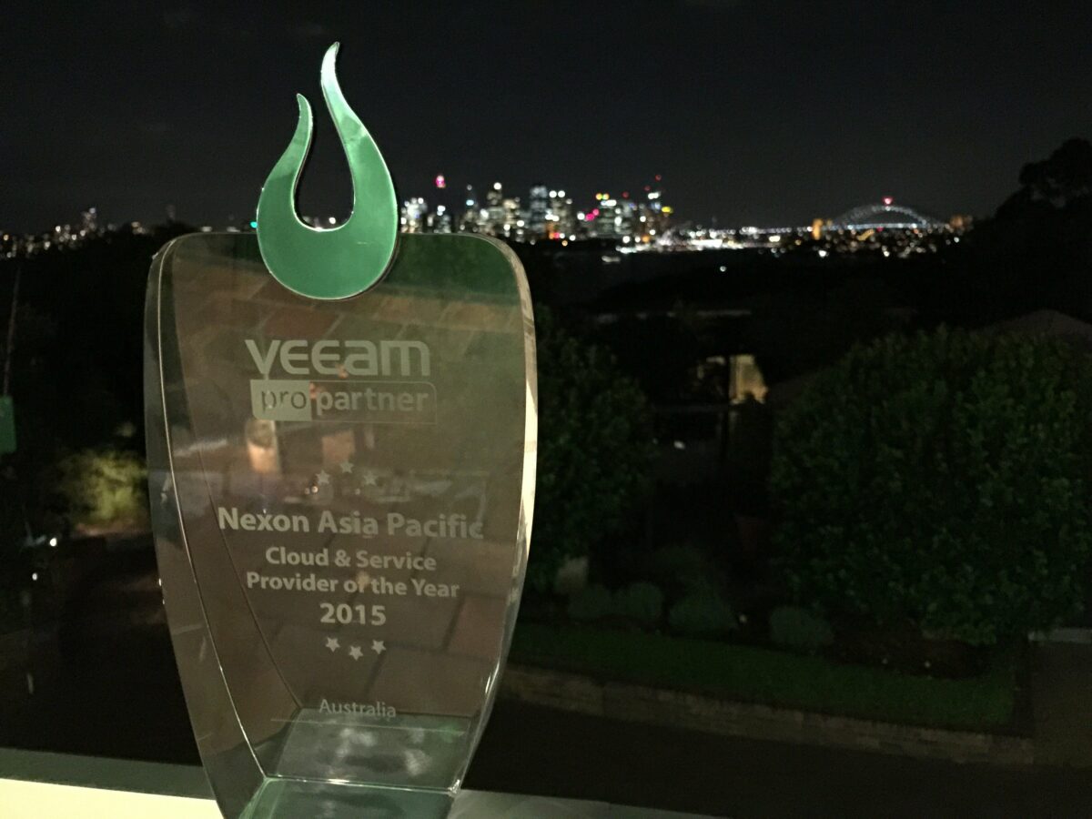 Nexon wins Veeam Cloud and Service Provider of The Year